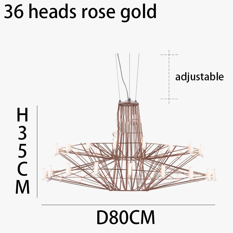 Lustre post-moderne vintage pour décoration suspendu | Lumeers