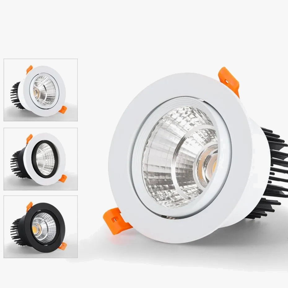 Spot led encastrable plafond à intensité réglable éclairage intérieur ...