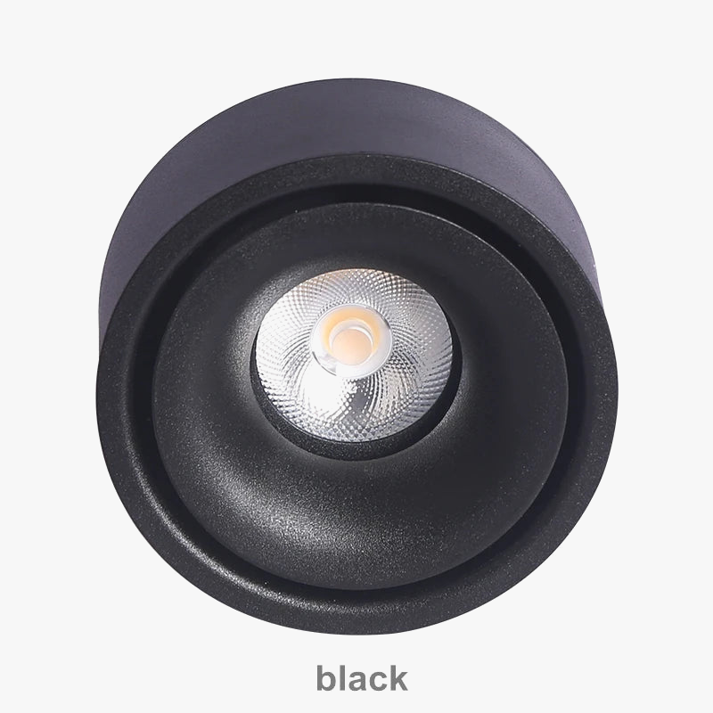 Spot led rond en surface à intensité variable | Lumeers.com