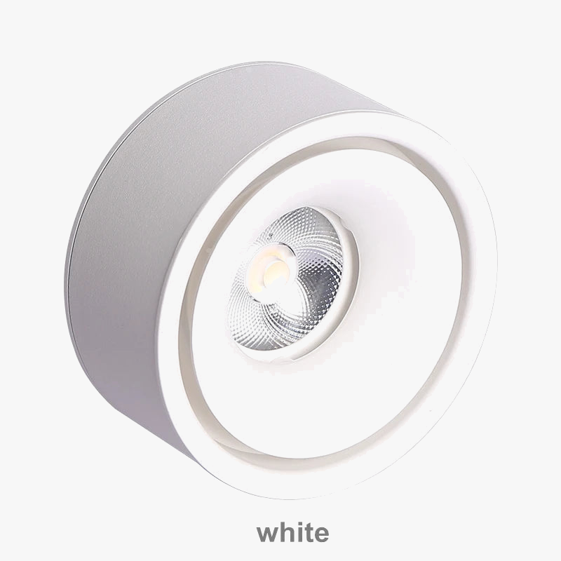 Spot led rond en surface à intensité variable | Lumeers.com