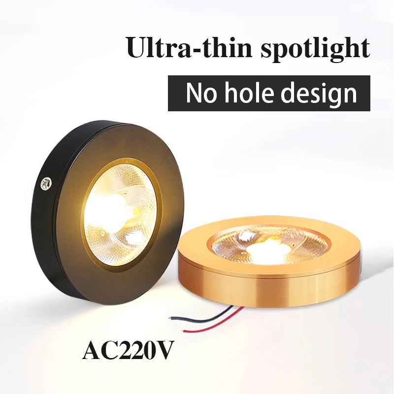 Spot rond ultra fin led pour vitrine et intérieur | Lumeers
